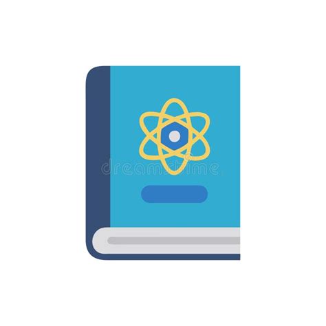 Physics Book Icon For Academic Reference Stock Illustration Physics Book Icon For Academic Reference Stock Illustration