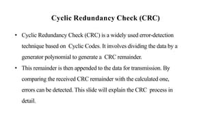 Hamming Codes And Cyclic Codes Pptx