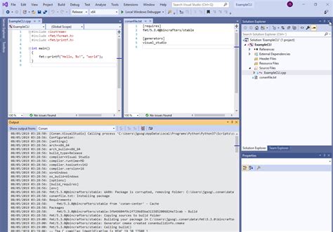 Conan Extension For Visual Studio Visual Studio Marketplace