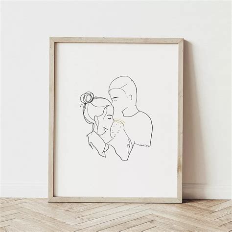 Dibujo De Mama Papa Y Bebe Papá Mamá Y Bebé Pequeño Archivos De