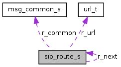 Sip Sip Route S Struct Reference