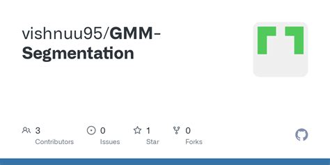 Github Vishnuu95gmm Segmentation