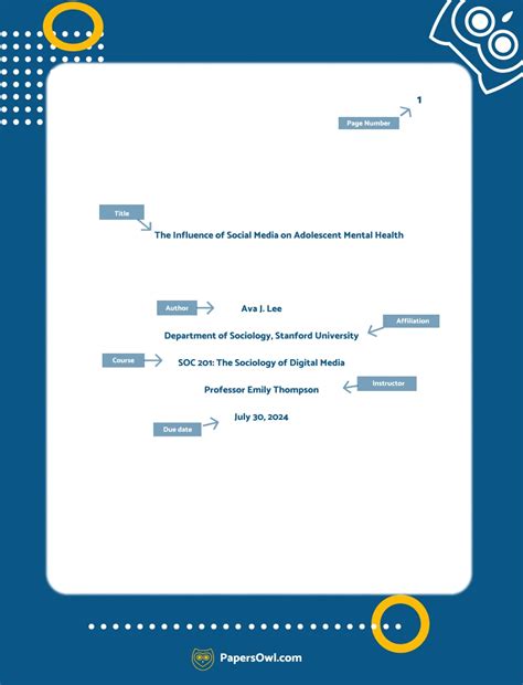 Apa Case Study Format Guide Examples And Template