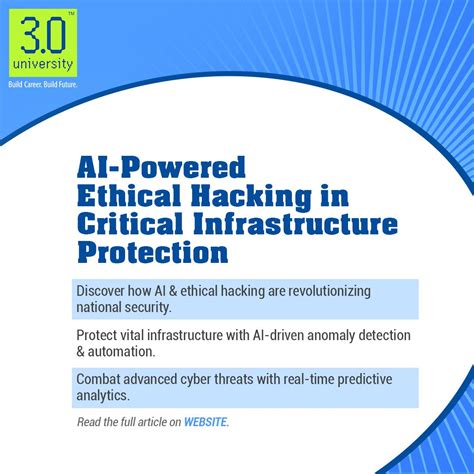 3 0 University On Linkedin Ai Cybersecurity Cyberattack Infosec Cybersec Security Privacy…