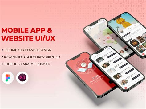 ui ux for mobile app website dashboard saas for ios andriod upwork