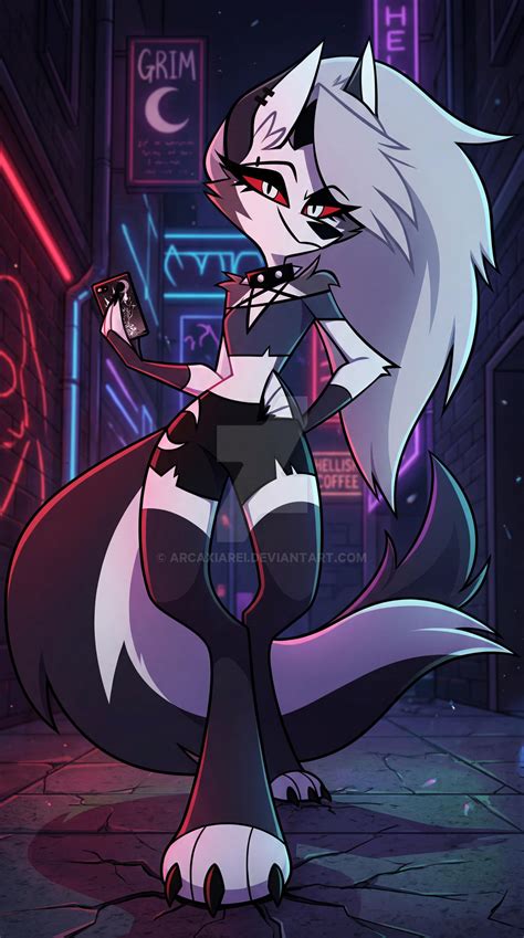 Loona Helluva Boss By Arcaxiarei On Deviantart