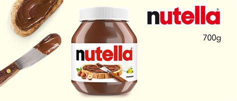 Nutella Ferrero 700g Piacere Da Spalmare Original Brands