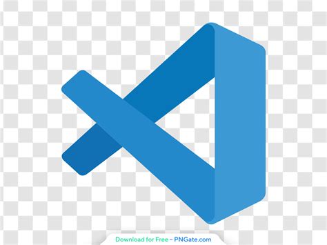 Visual Studio Code Blue Ribbon Software Development Tool Free Png Pngate