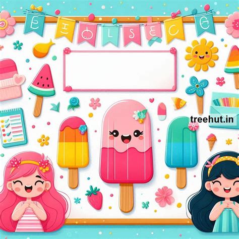 Popsicles Bulletin Board Ideas Door Posters And Classroom Activities