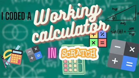 I Coded A Working Calculator On Scratch Oo Youtube