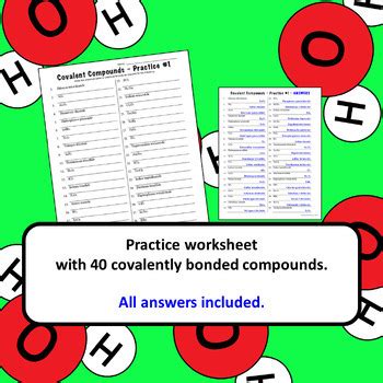 Chemical Nomenclature Naming Ionic Polyatomic Covalent Compounds