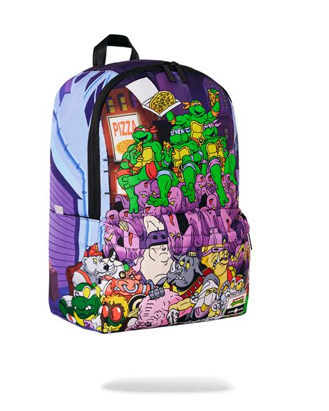Tmnt Villian Pile Junk Backpack Space Junk