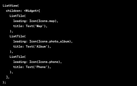 Creating Listview In Flutter Project Spire View Tech