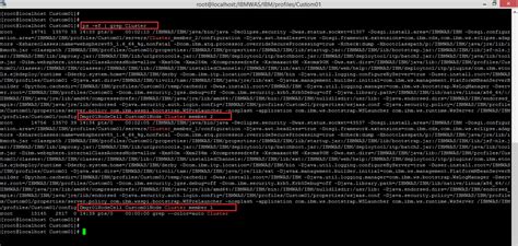 middlewarebox creating websphere® application server nd cluster using