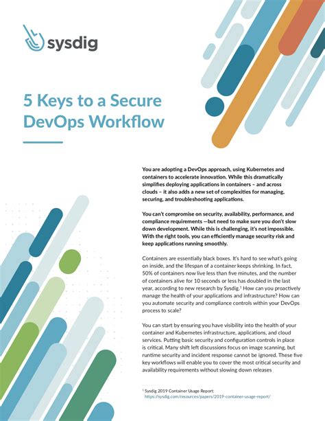 5 Keys To A Secure Devops Workflow
