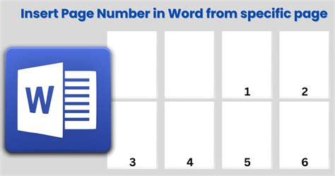 How To Insert Page Number In Word From Specific Page