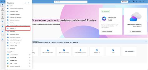 Uso De Microsoft Purview Para Administrar El Cumplimiento De And De