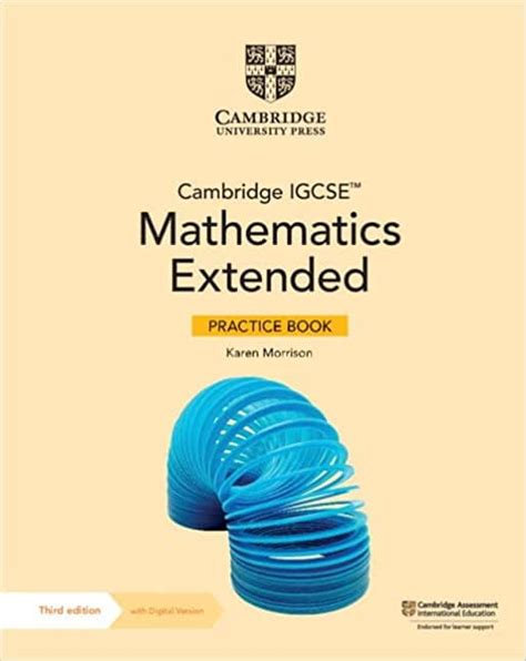 cambridge igcse mathematics extended practice book with digital version