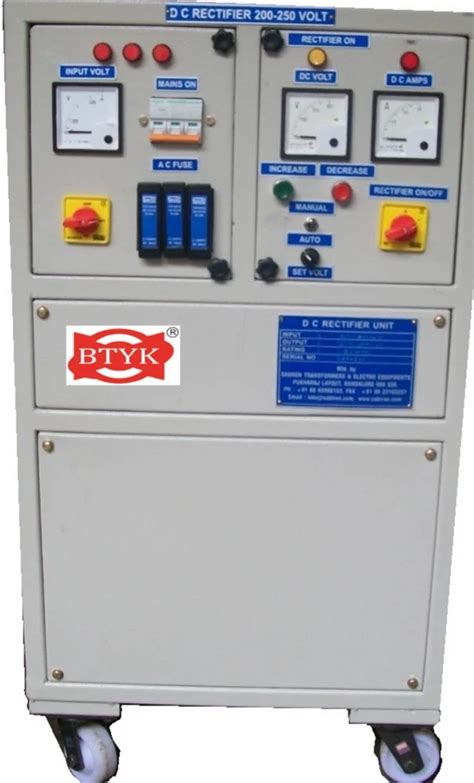 Servo Controlled Dc Rectifiers Bsc403 At ₹ 250000 Piece Industrial Rectifier In Ambala Id