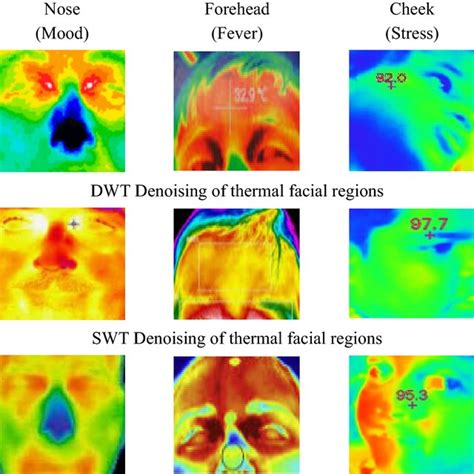 dwt and swt filtering of face images with different threshold levels