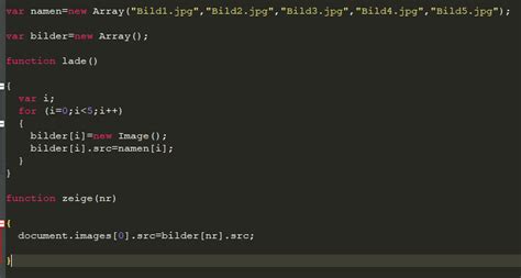 Javascript Bilder Per Knopf Austauschen Computer Programmieren