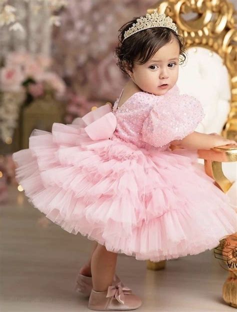 Pink 1st Birthday Dress 1st Birthday Girl Theme Pink First Birthday
