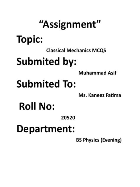 assignment pdf rotation around a fixed axis space