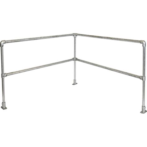 Safety Rail Company Accu Fit Express Rail Kit — Corner 6ft X 6ft