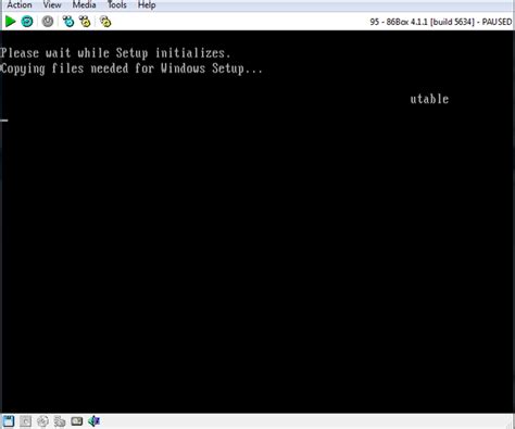 Windows 95 Setup Hangs R 86box