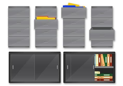 Server File Rack 119812 Vector Art At Vecteezy