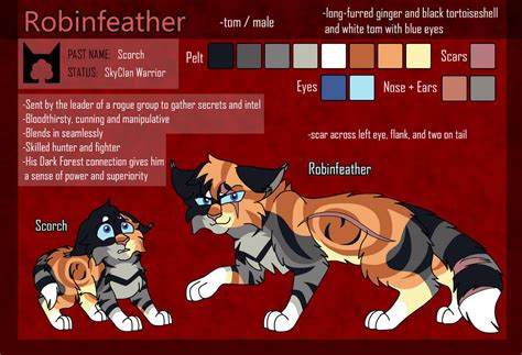 Robinfeather Reference Sheet Commission By Thedawnmist On Deviantart