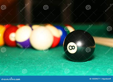 Billiard Balls Stock Image Image Of Nightclub Evening