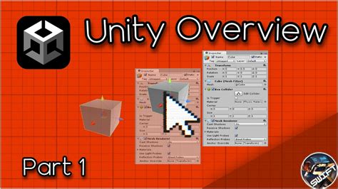 Introduction To The Unity Editor Unity Game Engine Tutorial Part 1 Youtube