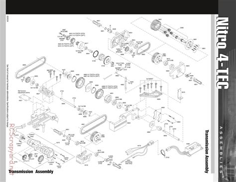 Traxxas Exploded Views Nitro 4 Tec 1998 4804 4810 Traxxas Exploded Views Nitro 4 Tec 1998 4804 4810