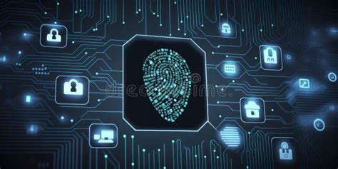 fingerprint authentication to access secured computer network and digital