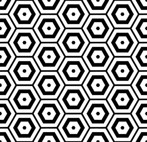 Premium Vector Black And White Seamless Abstract Pattern Background