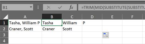 extract names in excel stack overflow