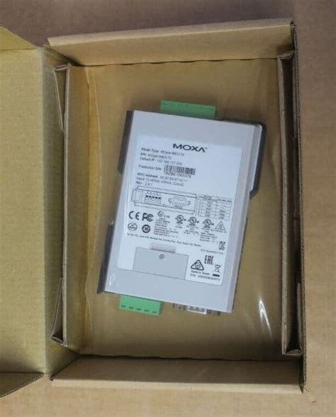 New Moxa Mgate Mb3170 1 Port Advanced Modbus Tcp To Serial Communication Gateway
