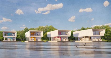 These Floating Homes Could Protect People From Flooding As Sea Levels