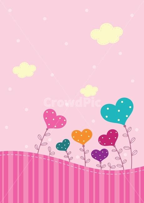 하트 사랑 분홍 핑크 꽃 사진이미지일러스트캘리그라피 Yisoh작가