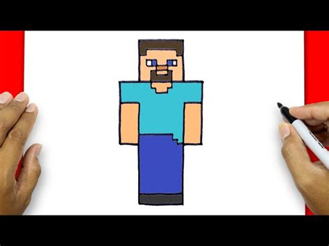 Minecraft Pictures To Draw Step By Step Pictures