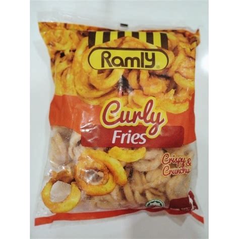 Ramly Curly Fries I Kg Per Pack Klang Valley Only Shopee Malaysia