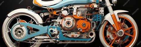 Premium Photo Exploded Assembly Mastery Highly Detailed Chaos In 50 Ar