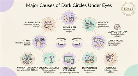 Causes Of Dark Circles Under Eyes A Complete Guide Tezvi