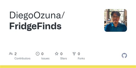 Github Diegoozunafridgefinds