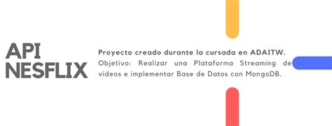 GitHub Lauriacunia API Nesflix API Rest JAVA Springboot MongoDB