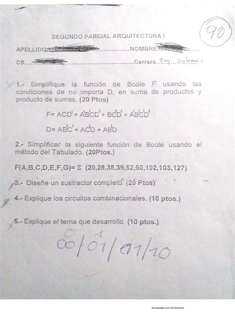 Segundos Parciales Pdf