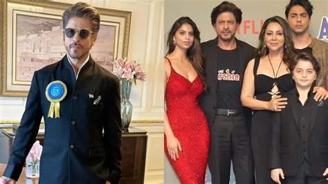 This Silver Is Gold Suhana And Aryan Celebrate Shah Rukh Khans
