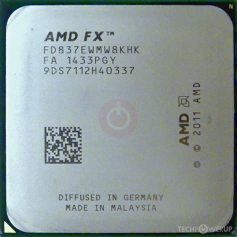 AMD FX E Specs TechPowerUp CPU Database