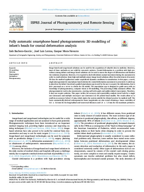 pdf fully automatic smartphone based photogrammetric 3d modelling of